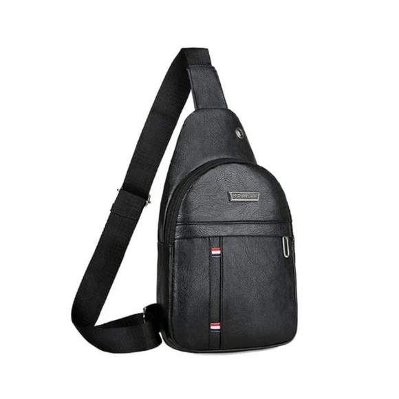 Fashion Jewelry | Bags | Mens Shoulder Bag Black Chest Bag New | Poshmark